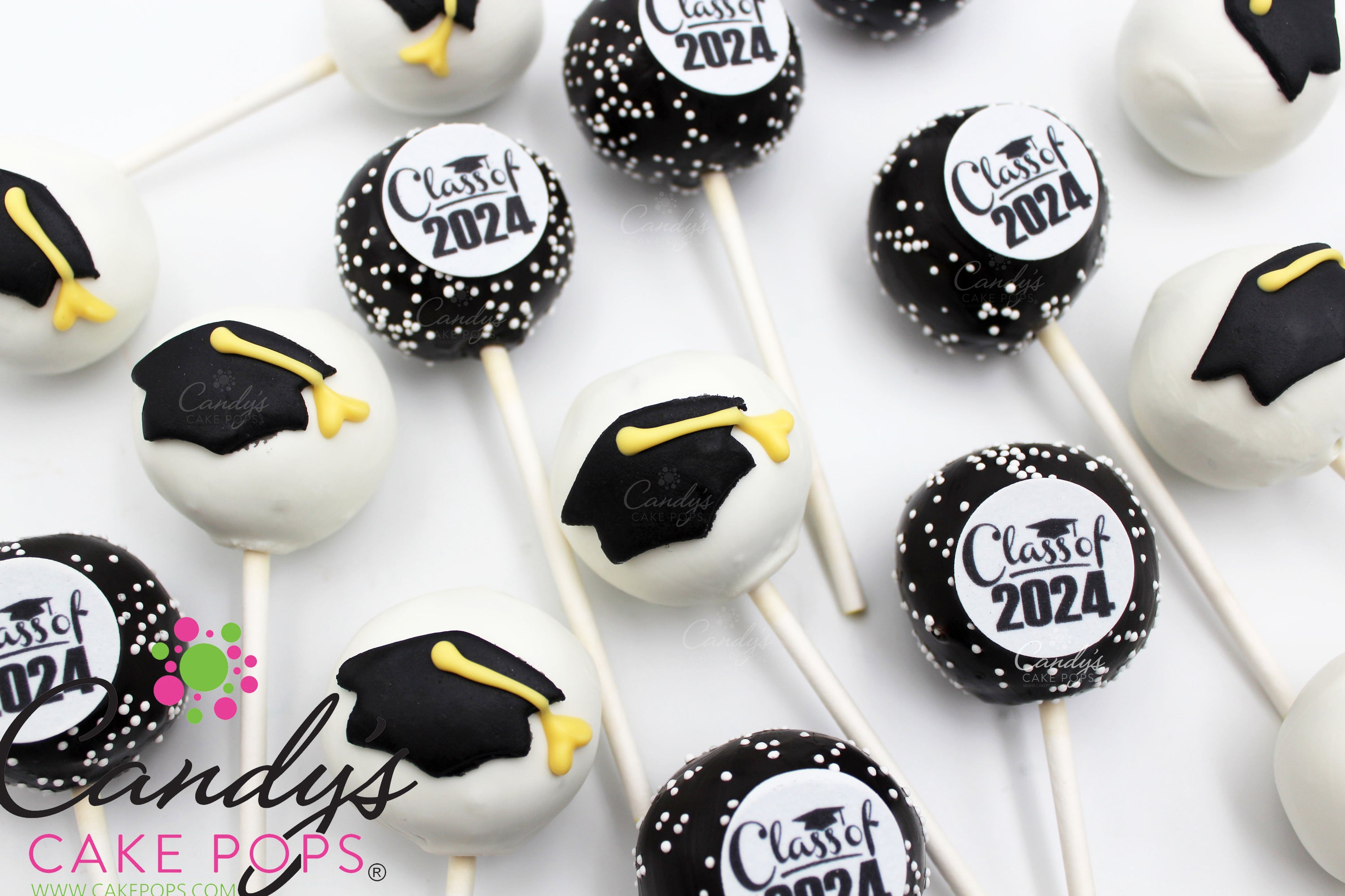 Graduation *2024* Cake Pops - Custom School Colors