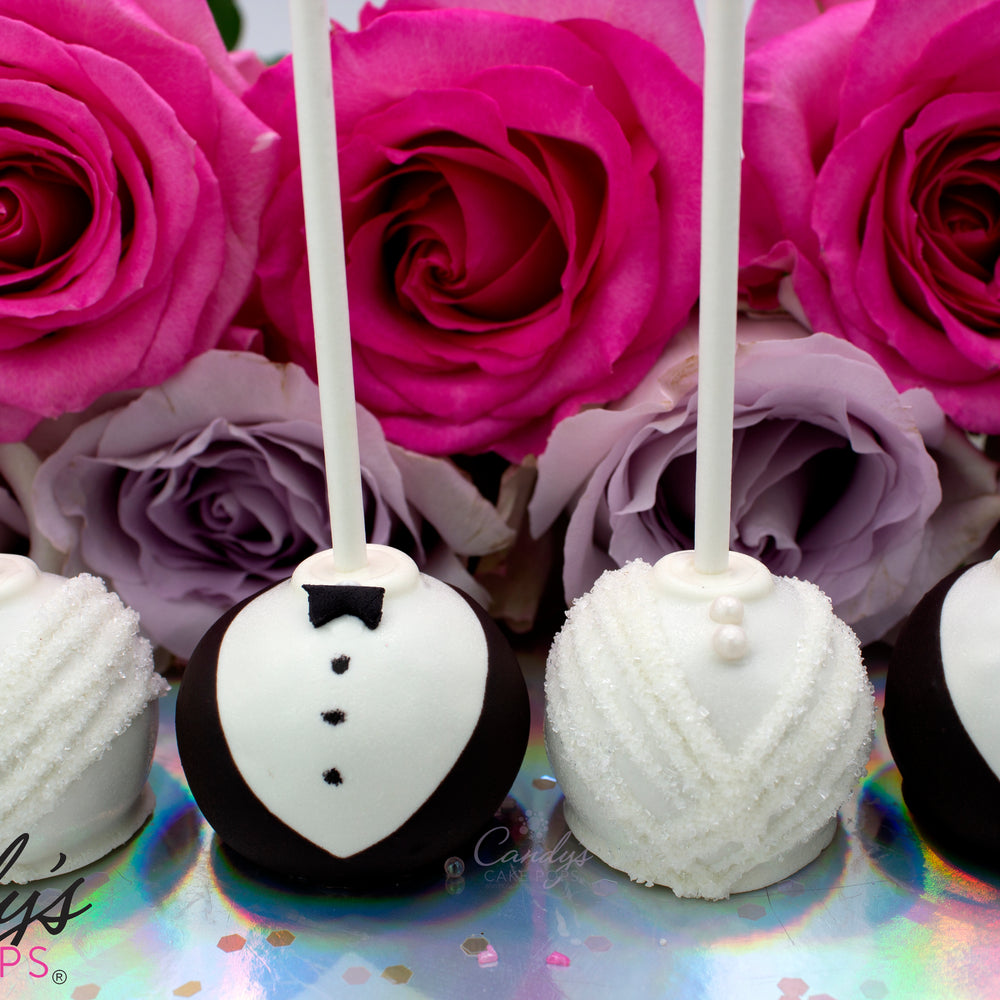 Wedding Cake Pops | Cake Pop Wedding Favors - Candy Cake Pops