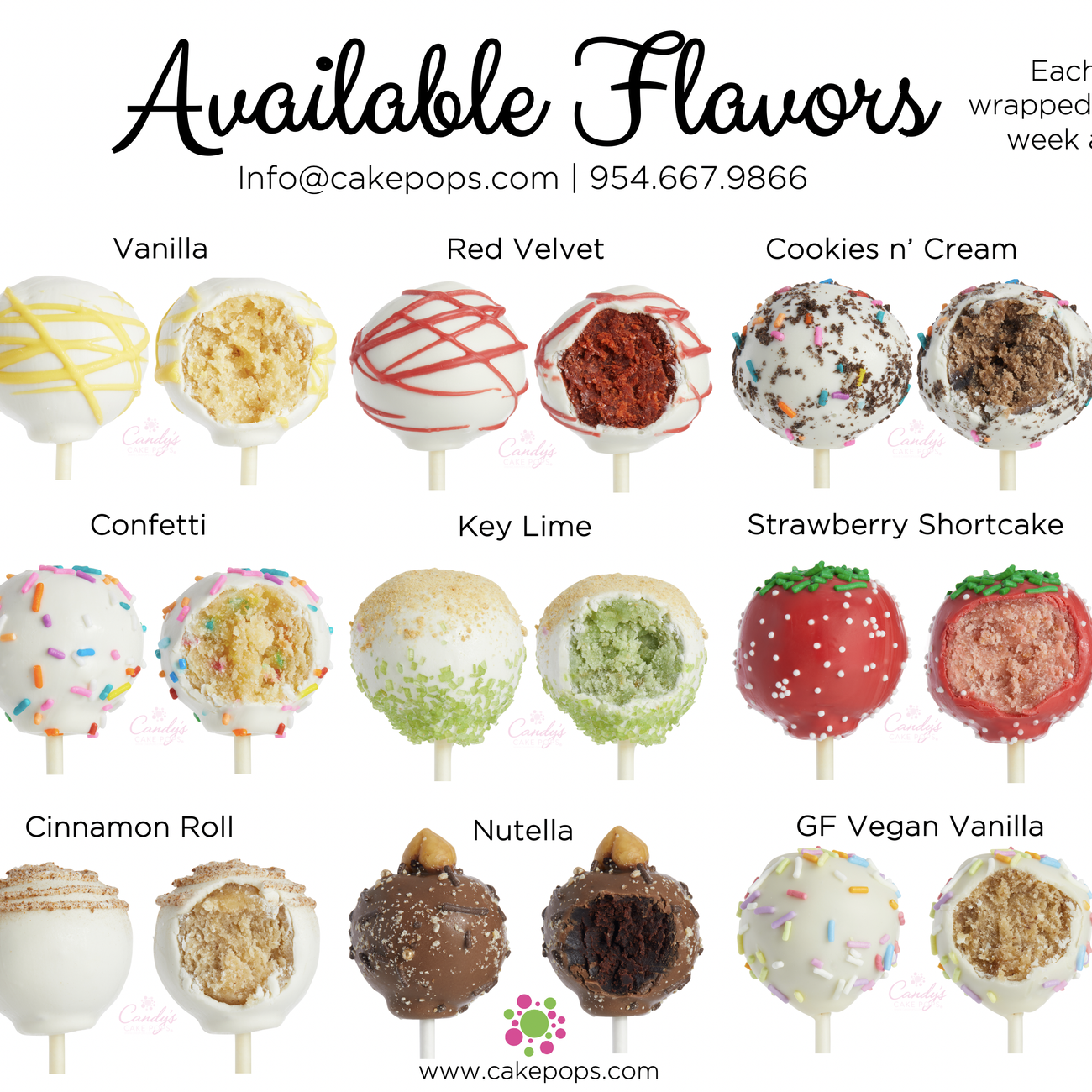Wholesale Bulk Cake Pops – Candy's Cake Pops