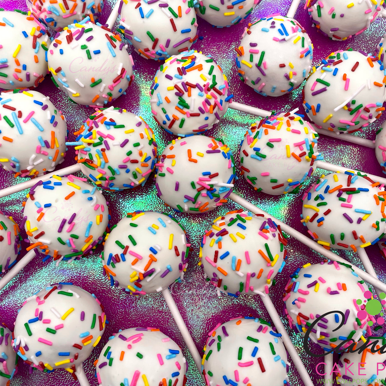 Colored Cake Pops | Multi Colored & Pastel Cake Pops