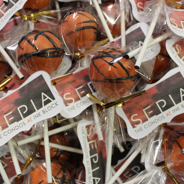 Wholesale Cake Pops | Logo Cake Pops - Candy Cake Pops