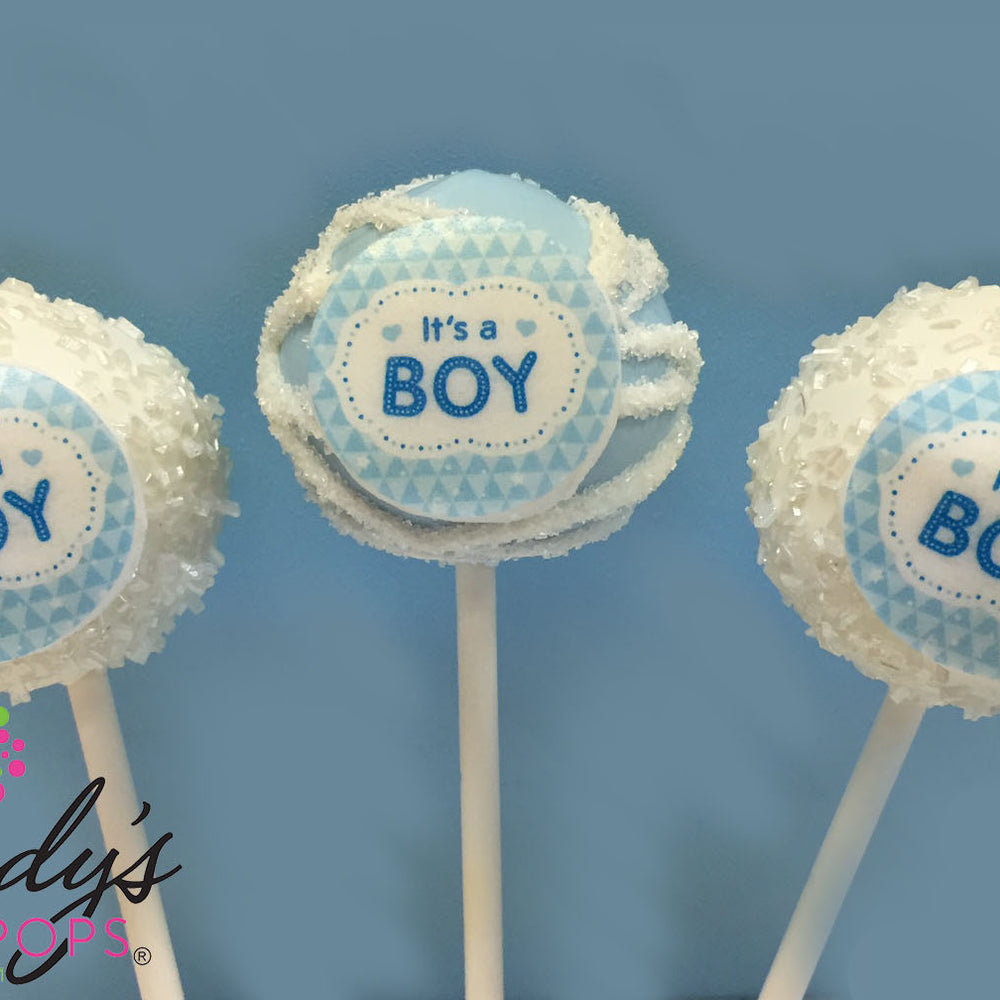 Babyshower Cake Pop | Gender Reveal Cake Pops - Candy Cake Pops