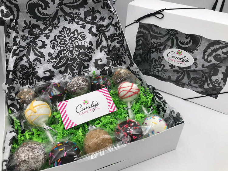 You Choose Flavor Assortment Cake Pop Box (non-custom) Decorated Based ...